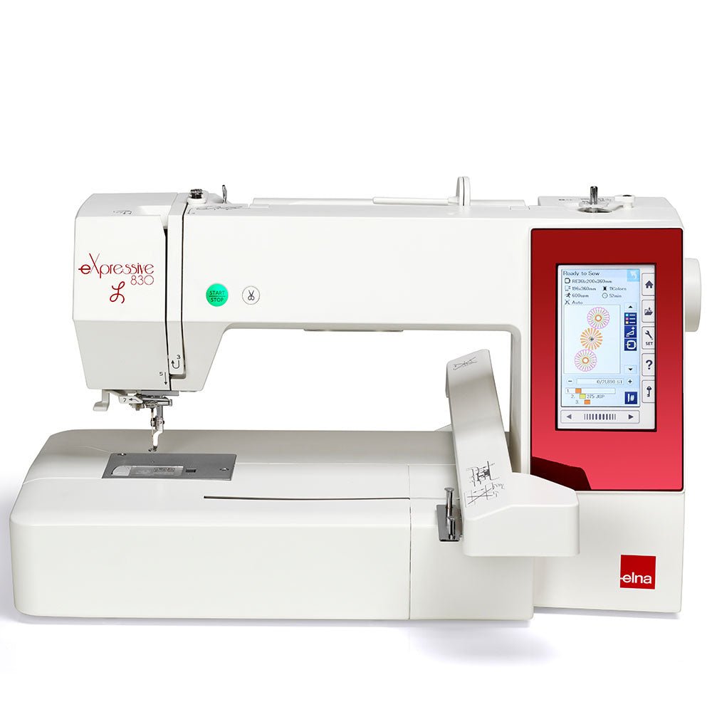 Jetzt kaufen: elna eXpressive 830L für nur €1,999.00 | Nähmaschinen ...